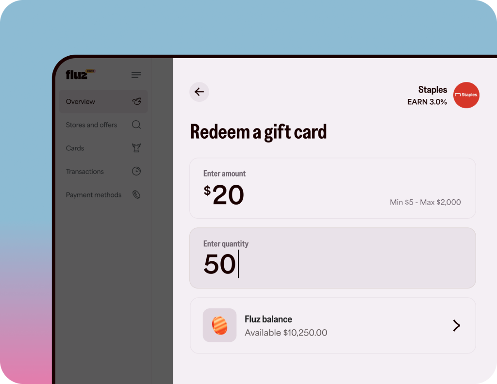 Fluz for Business - Industrial-size cashback.