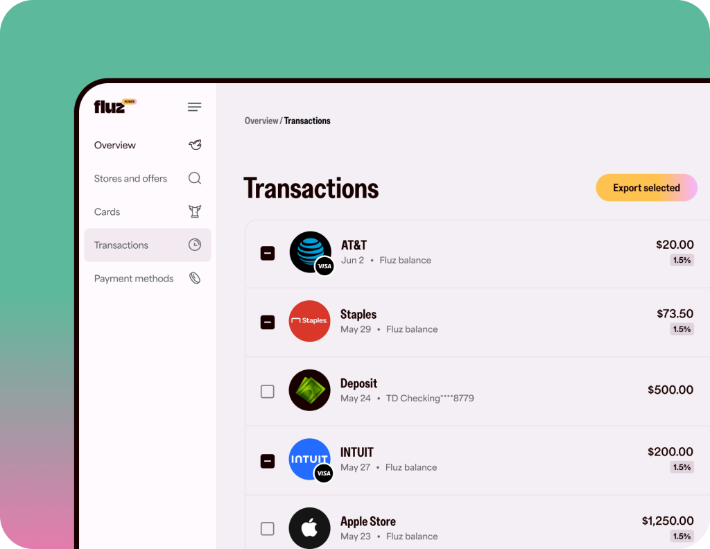 Fluz for Business - Industrial-size cashback.