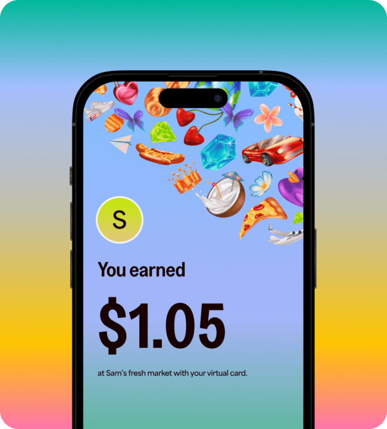 Virtual Cards - Get 1.5% cashback instantly. No fees or credit checks.