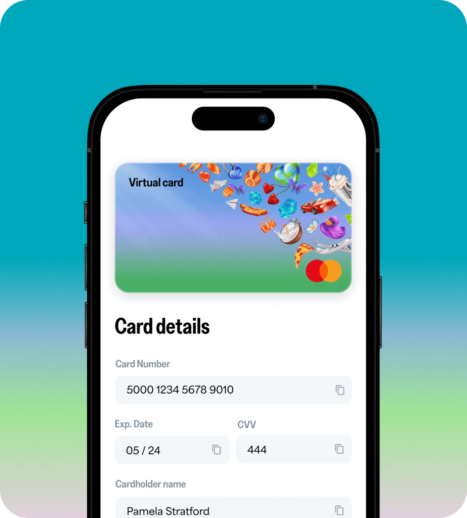 Virtual Cards - Get 1.5% cashback instantly. No fees or credit checks.